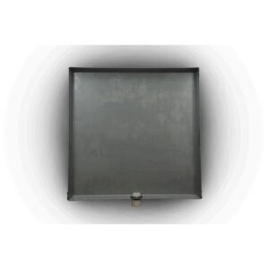 20″ x 20″ x 2″ Square Water Heater Drain Pan with 1″ Adapter – Drain ...